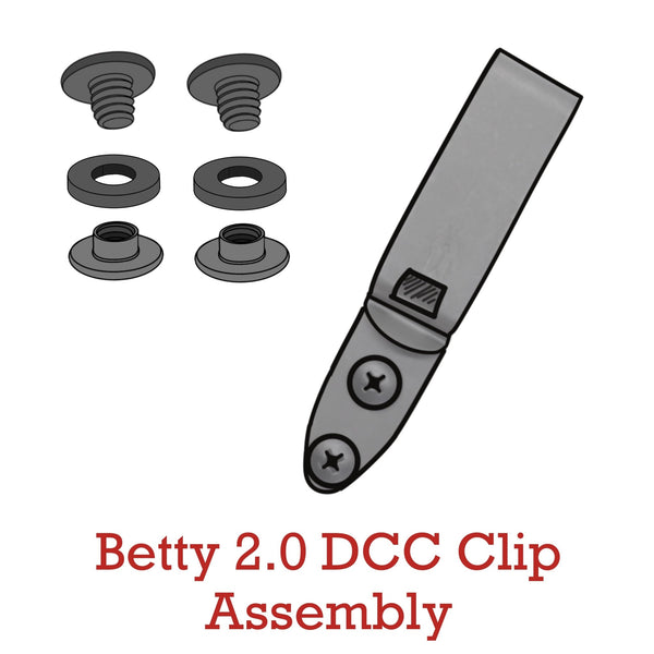 Betty 2.0 DCC Clip Assembly - Flashbang Holsters